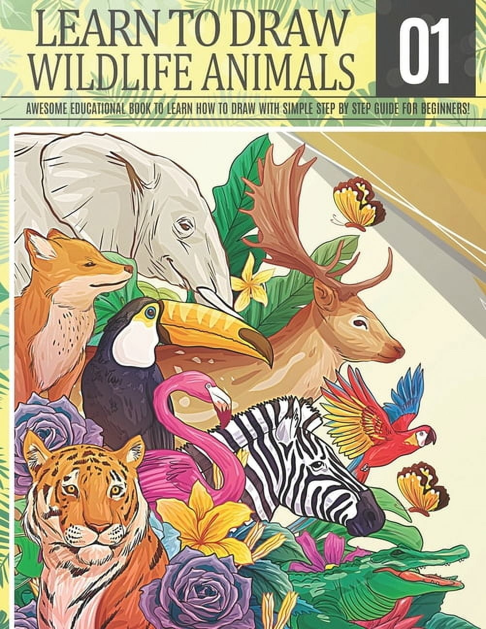 Draw Wildlife Animals: Learn to Draw Wildlife Animals 1: Awesome ...