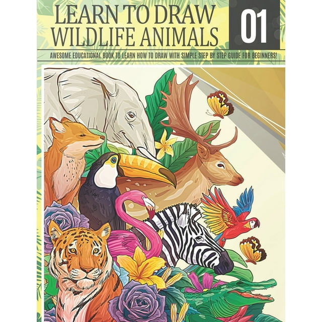 Draw Wildlife Animals: Learn to Draw Wildlife Animals 1 : Awesome ...