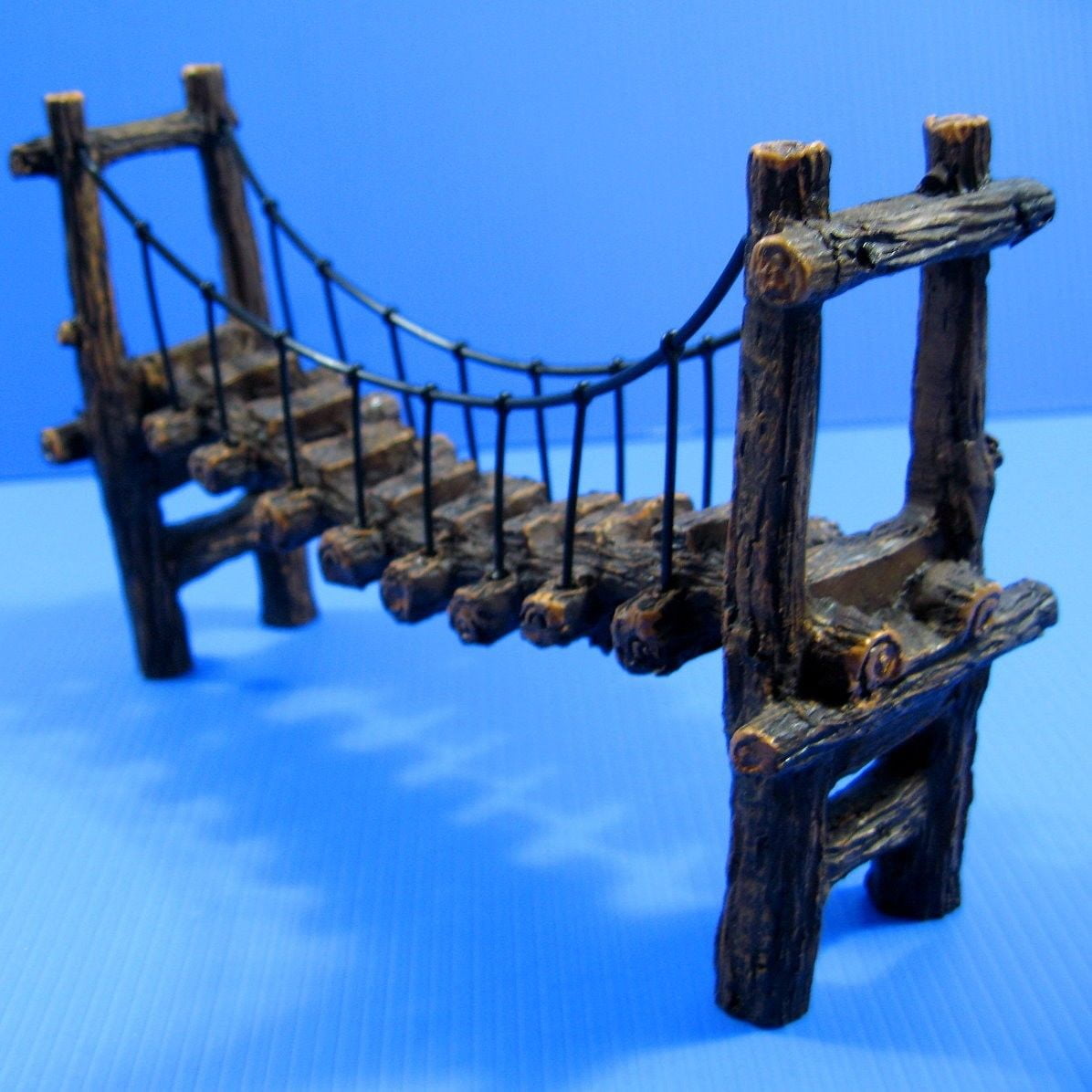 Drawbridge Bridge Aquarium Ornament resin Decoration L - Walmart.com