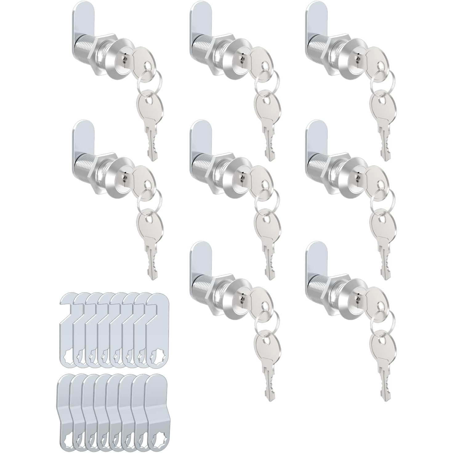 Drawer and Cabinet Locks (Keyed Different) Secure Important Files, Cam ...