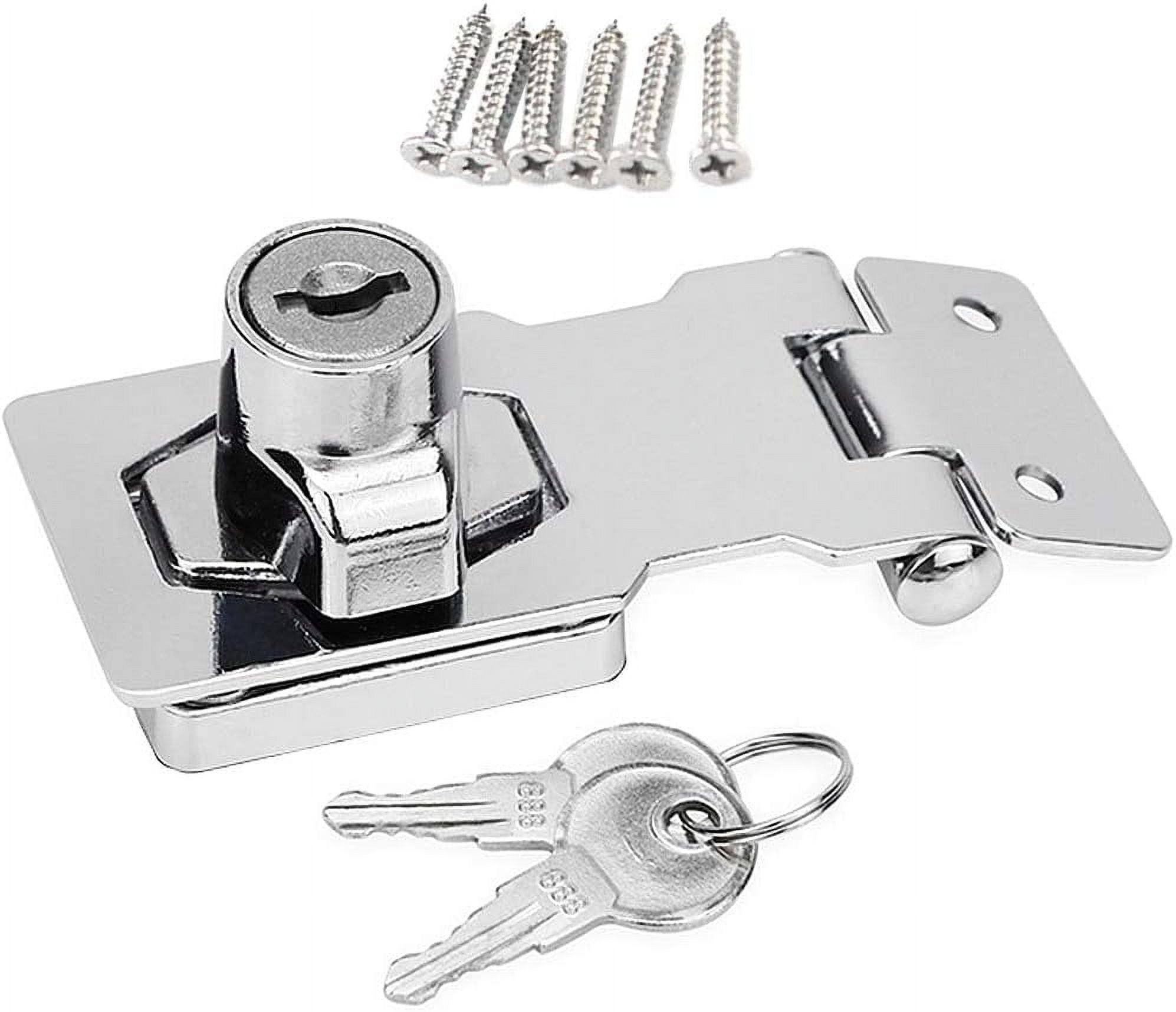 Drawer Cabinet Locks Padlock Hasp Lock Cam Lock Door Latches Lock with ...