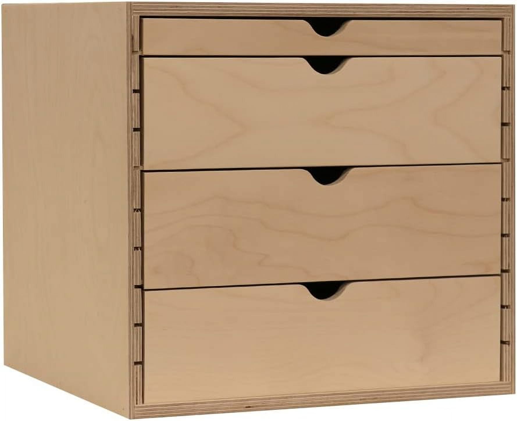 Drawer Cabinet with 3 Triple 3" Drawers & 1 Single 1" Drawer (Will fit ...