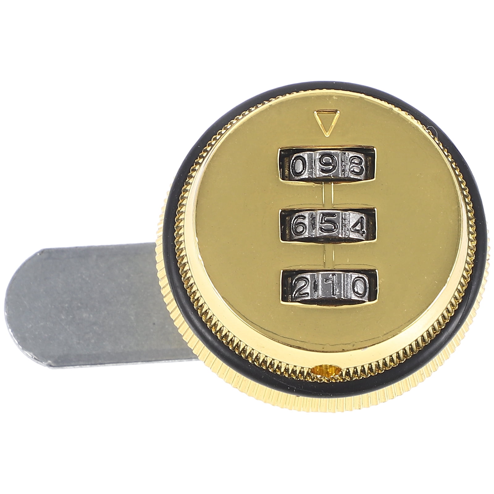 Drawer Combination Lock Fastener Flip Gate Latch Door Golden - Walmart.com