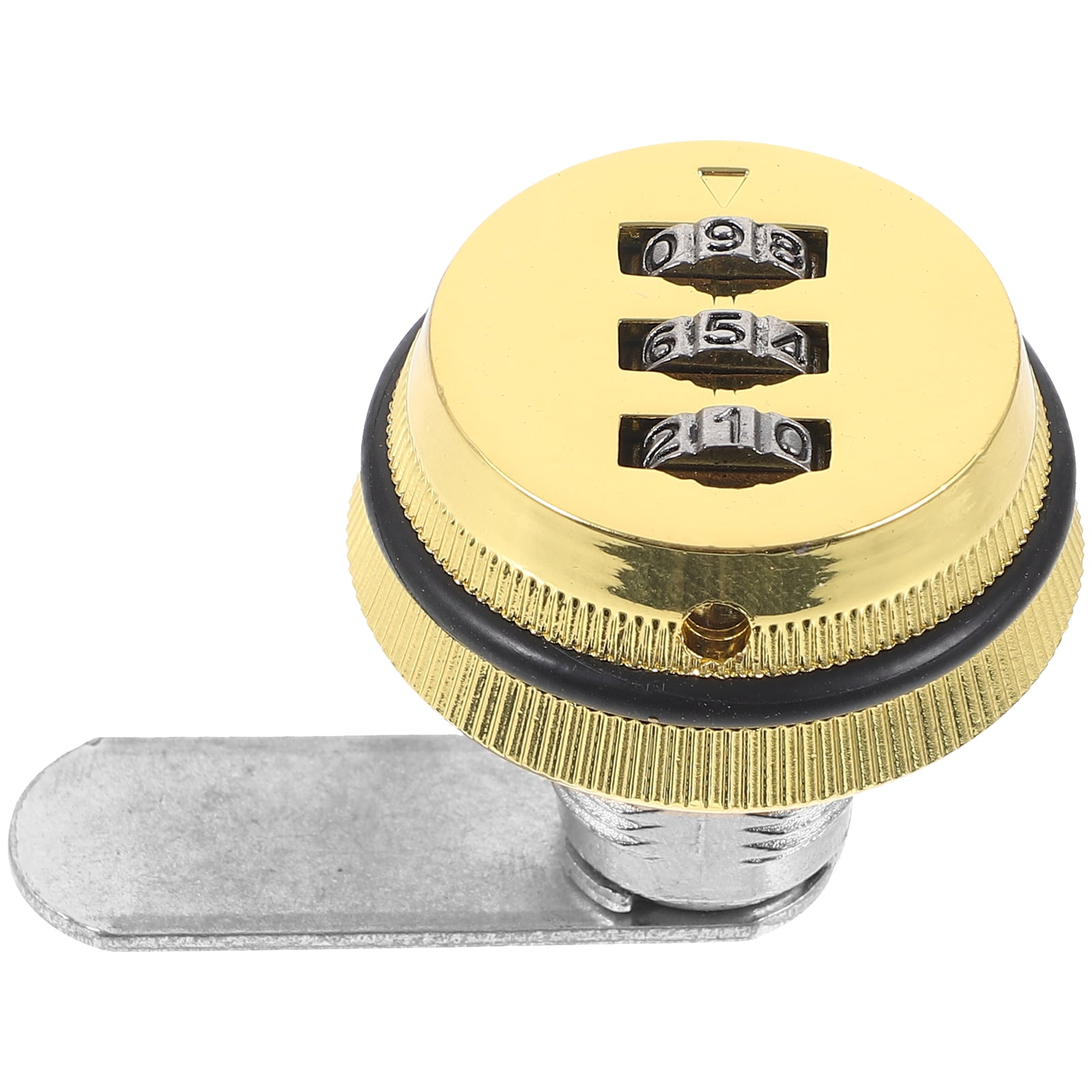 Drawer Combination Lock Password Flip Gate Latch Clasp Golden - Walmart.com