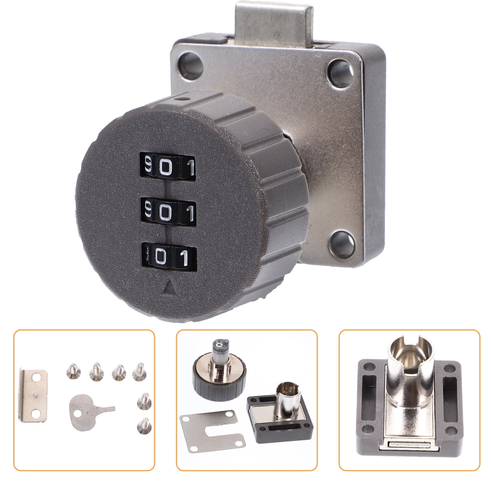 Drawer Combination Lock Password Safety for Locker Door Locks Desk File ...
