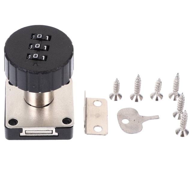Drawer Combination Lock for Cabinet Outdoor Keyless Gate Locks Lockers ...