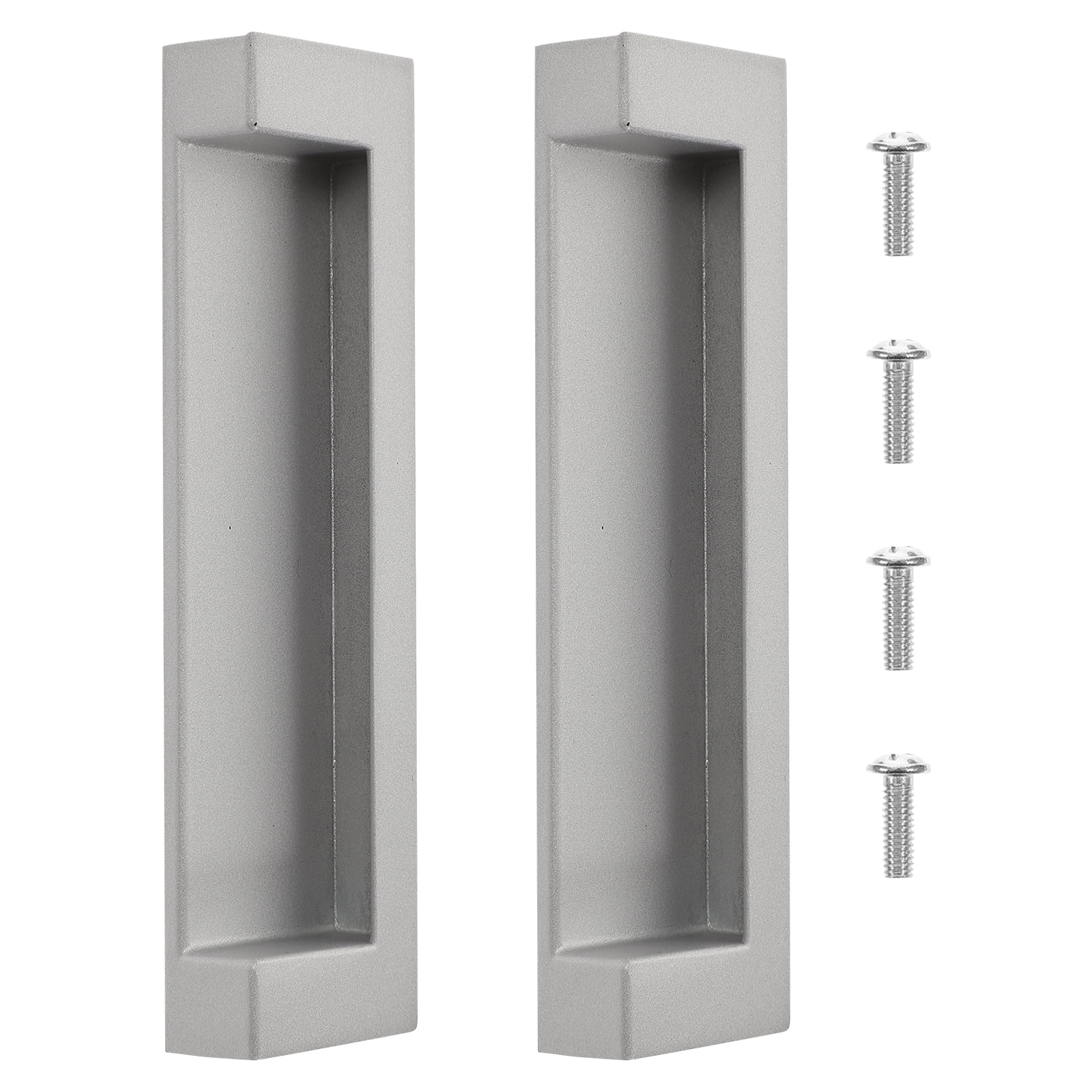 Drawer Concealed Handle Gold Door Knob Furniture Accessory 2 Pcs ...