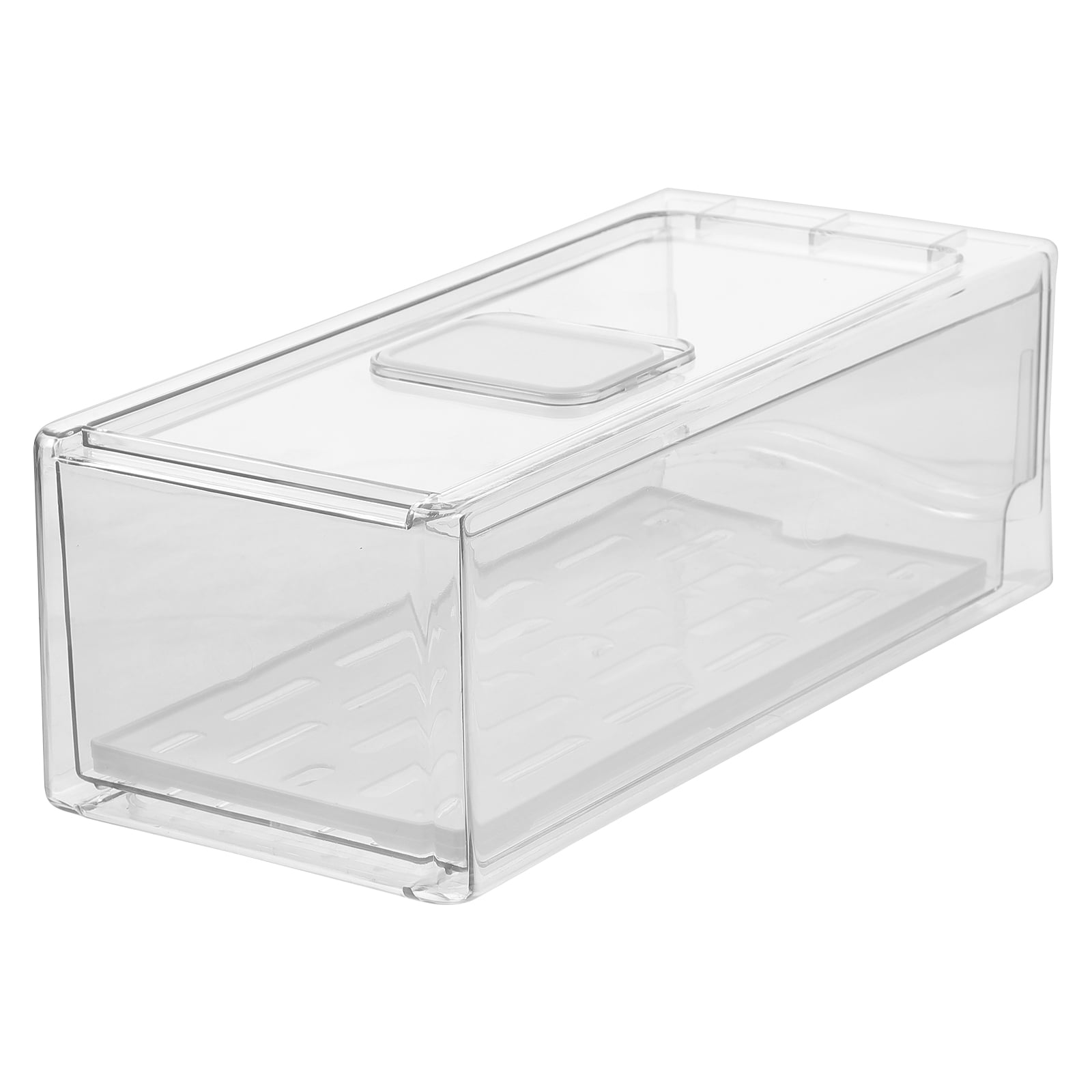 Drawer Crisper Cottage Cheese with Fruit Fridge Organizer for ...