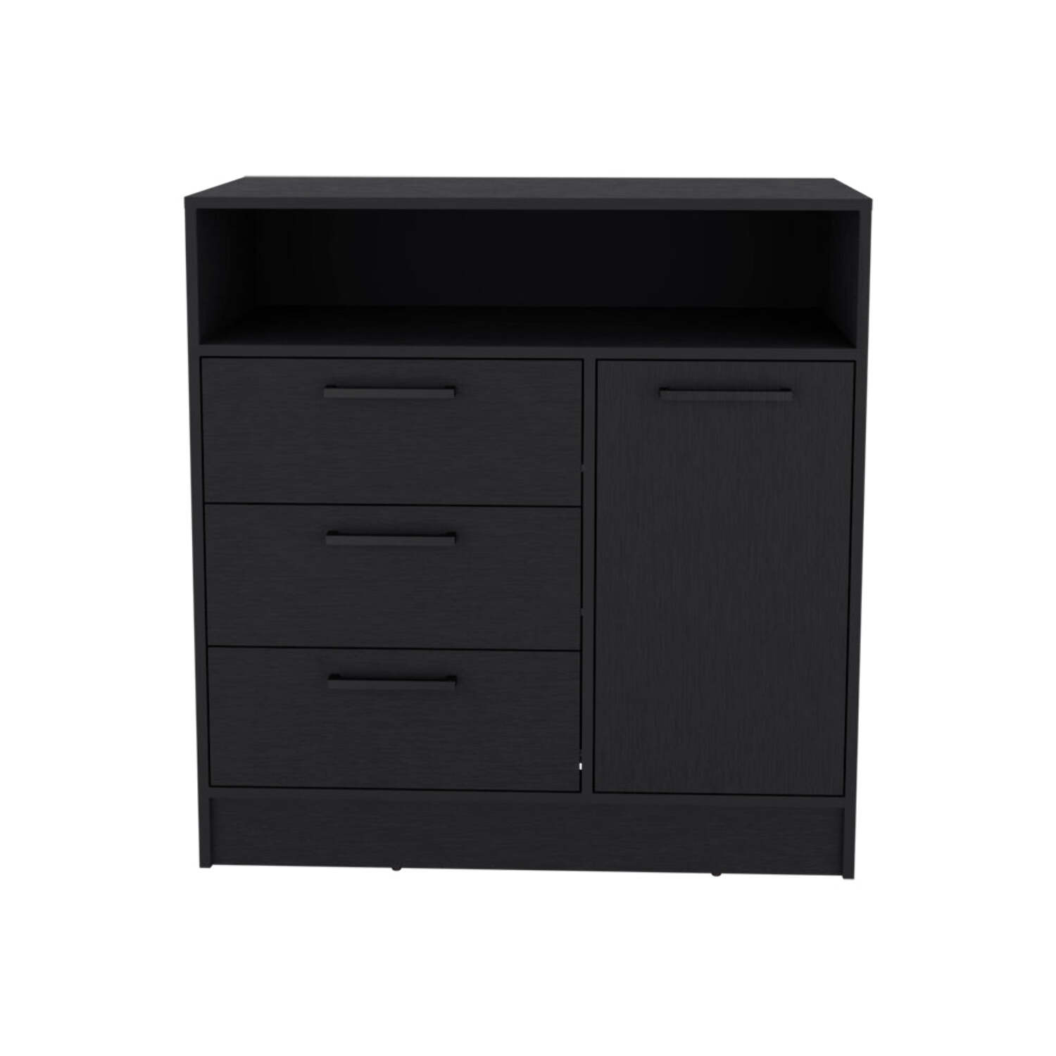 Drawer Dresser Torrey, Bedroom, Black Black Particle Board Particle ...