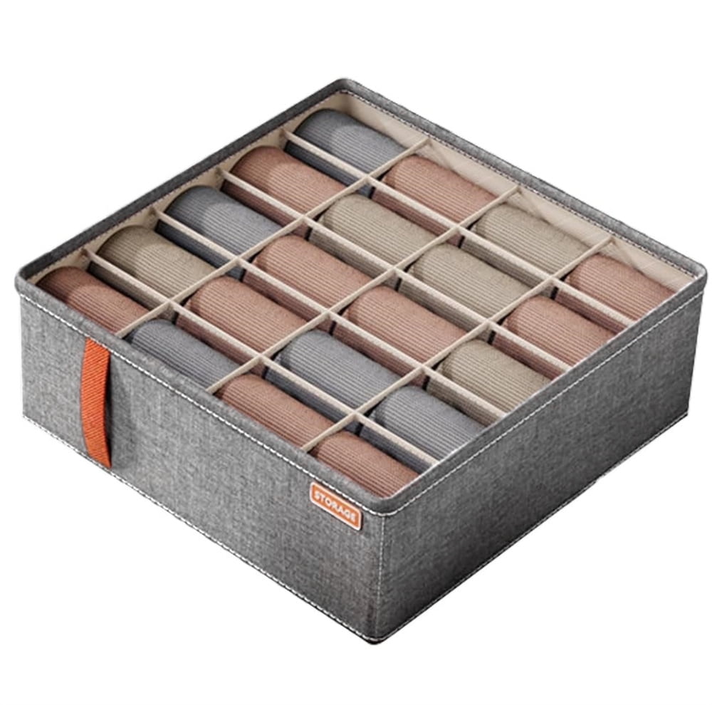 Drawer Foldable Storage Box,Oxford Fabric Closet Underwear Organizer,20 ...