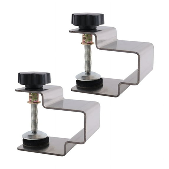 Drawer Front Installation Clamps, 2PCS Stainless Steel Cabinet ...