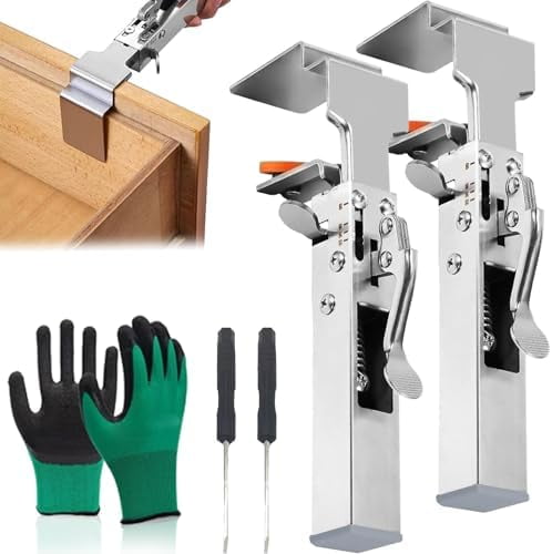 Drawer Front Installation Clamps Set, 2025 New Fivalo 2-In-1 Cabinet ...