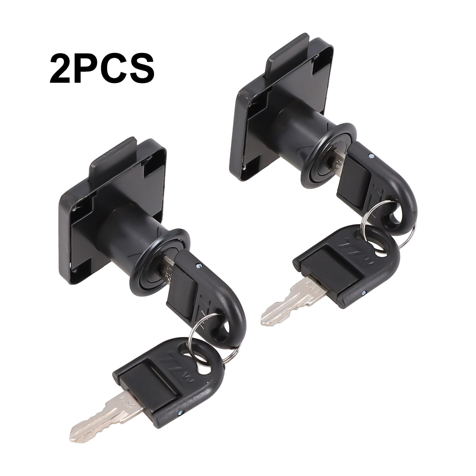 Drawer Lock Cam Lock with 2 Keys for Cabinets Mailboxes and Drawers 2/4 ...