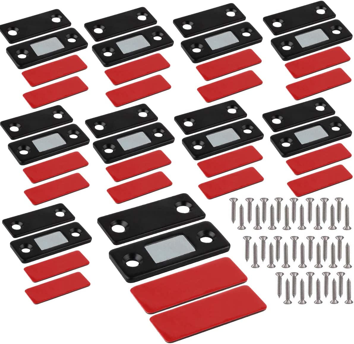 Drawer Magnetic Door Catch Cabinet Magnet Ultra Thin Furniture Latch ...