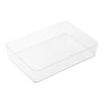Drawer Organizer Set, Plastic Compartment Boxes for Desk, Cabinet, and ...