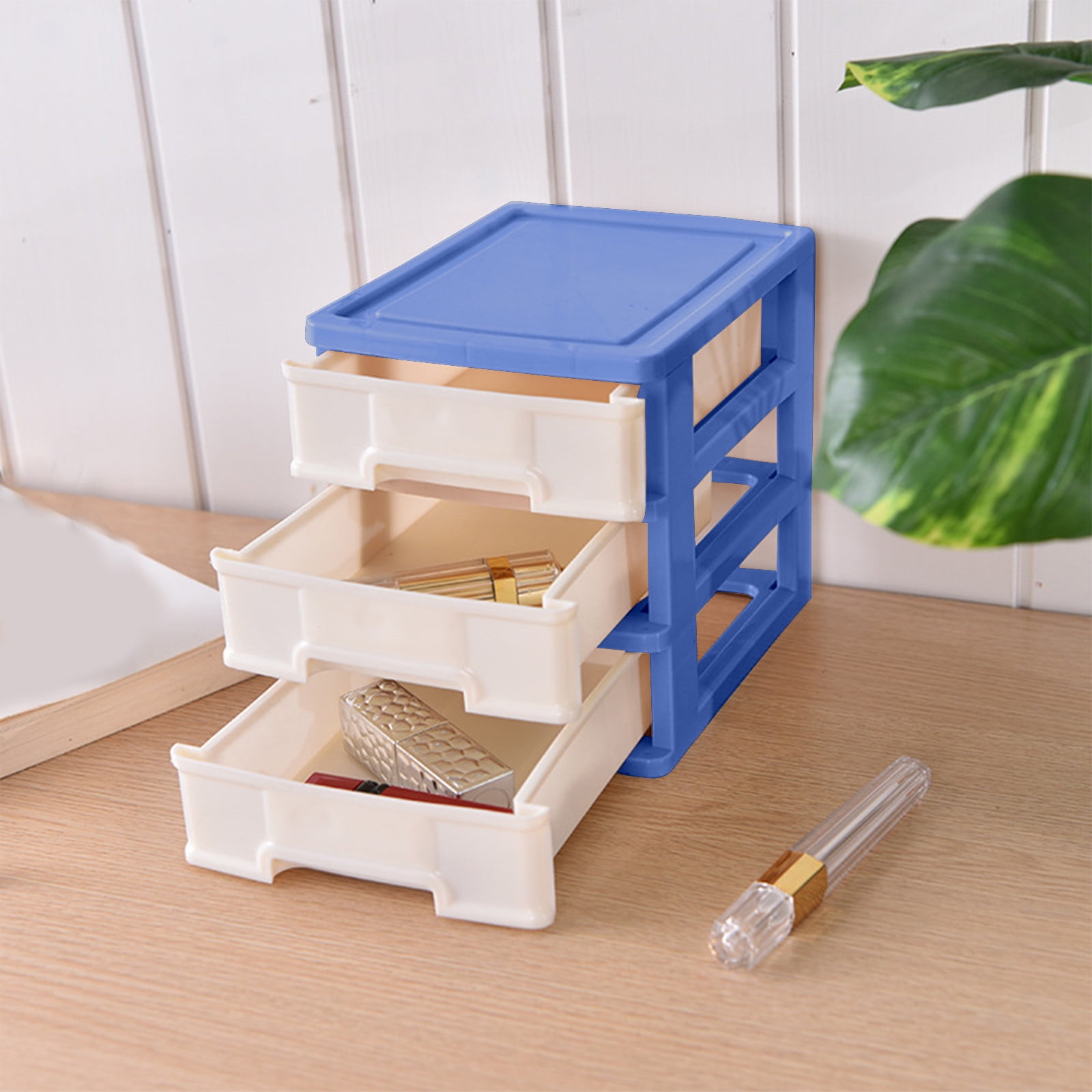 Drawer Organizer With Multiple Compartments,Stackable Cabinet Organizer ...