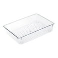 Drawer Organizers, 4 Sizes Clear Plastic Drawer Organizers and Storage ...