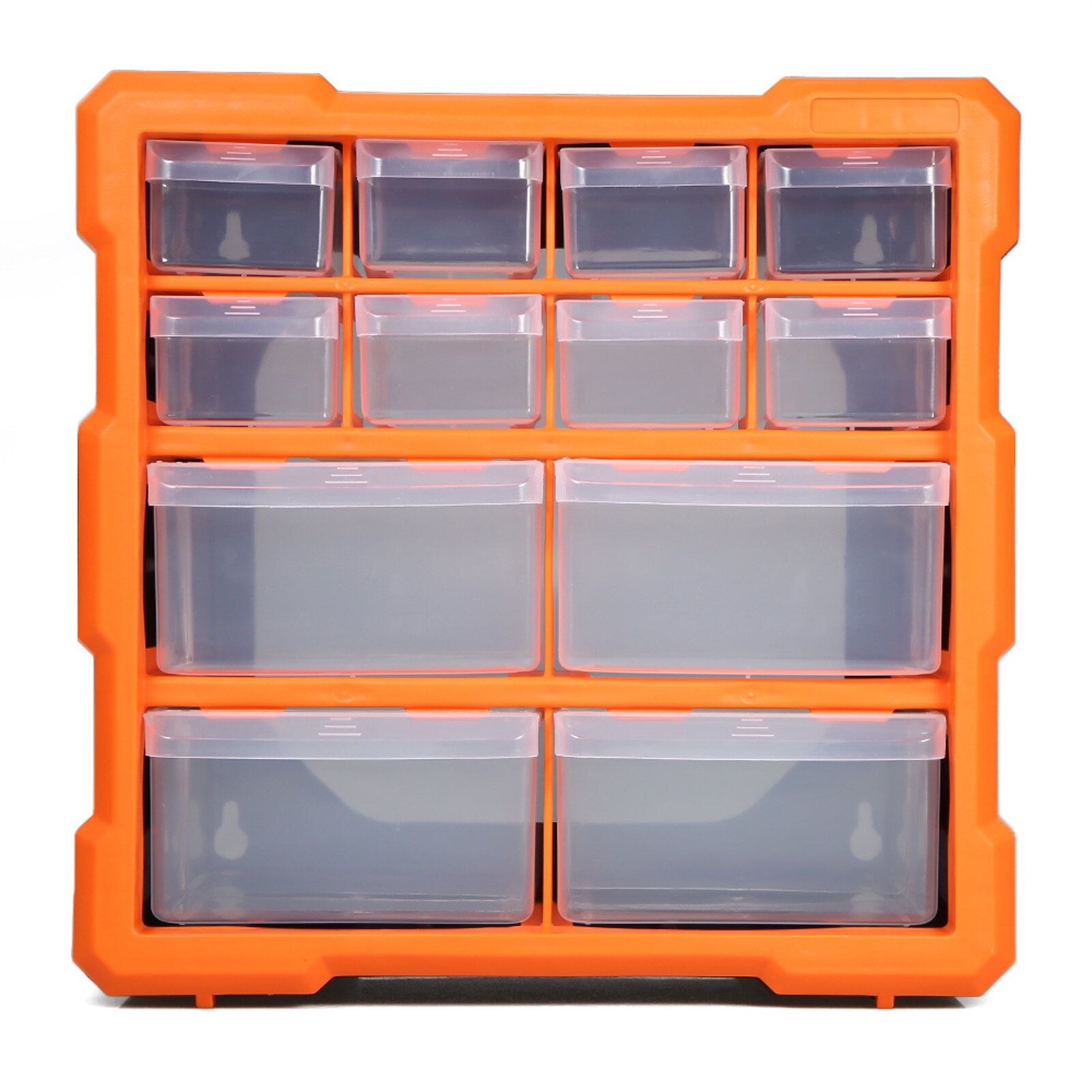 Drawer Plastic Parts Storage Box Multiple Compartments Slot Hardware ...