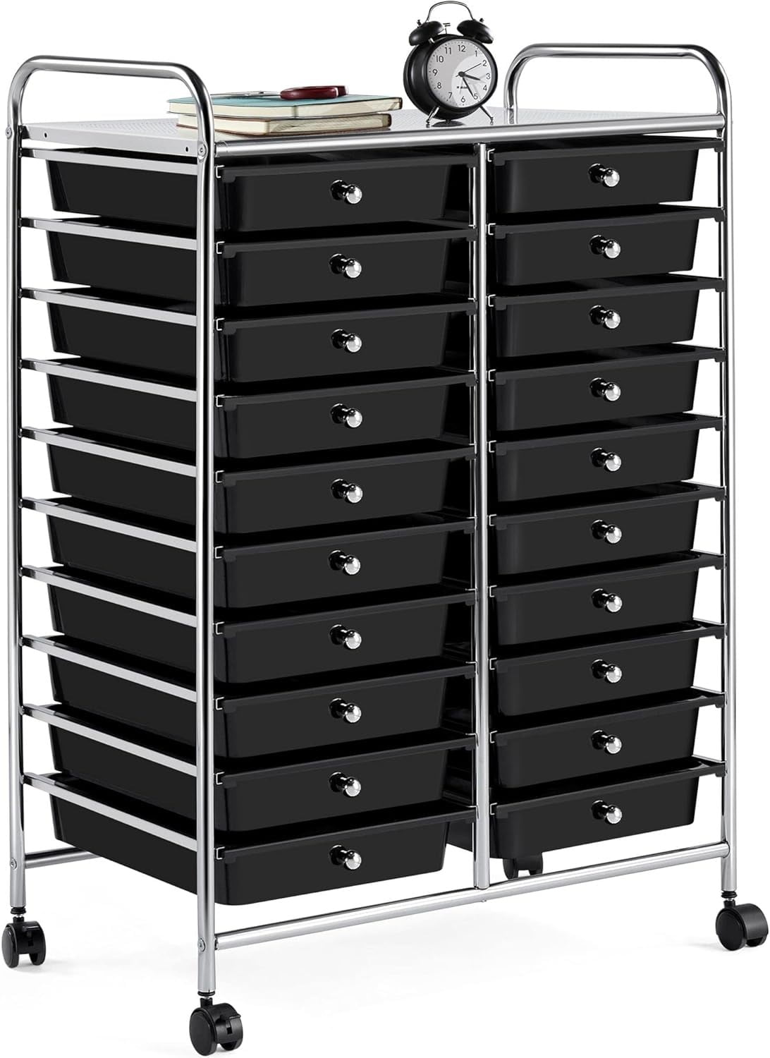 Drawer Rolling Storage Cart Multipurpose Movable Organizing Cart Tool ...