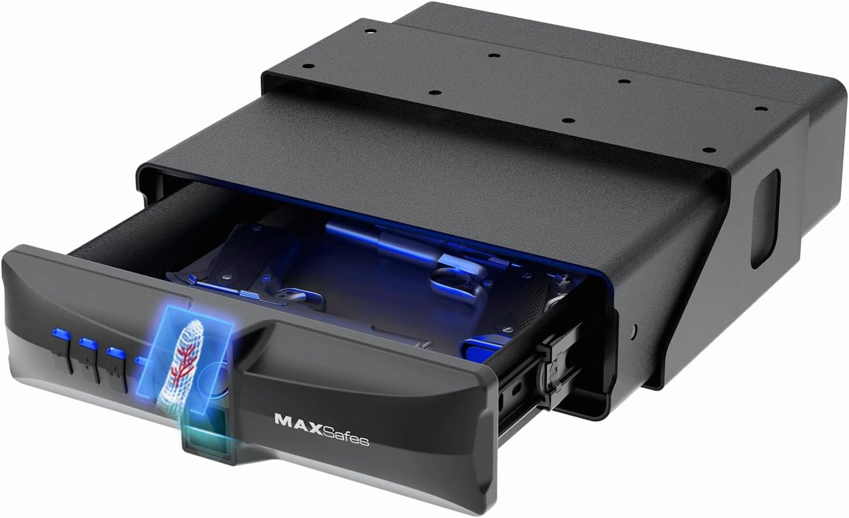 Drawer Safe with Super Biometric Finger Vein Recognition Lock for Two ...