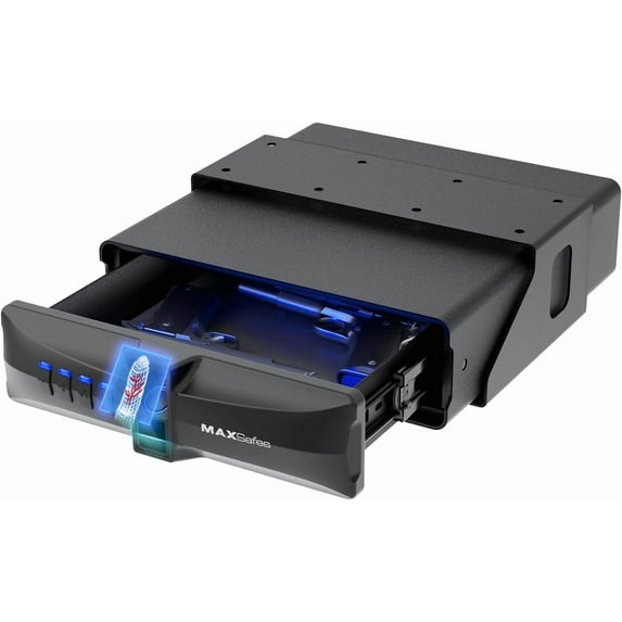 Drawer Safe with Super Biometric Finger Vein Recognition Lock for Two ...