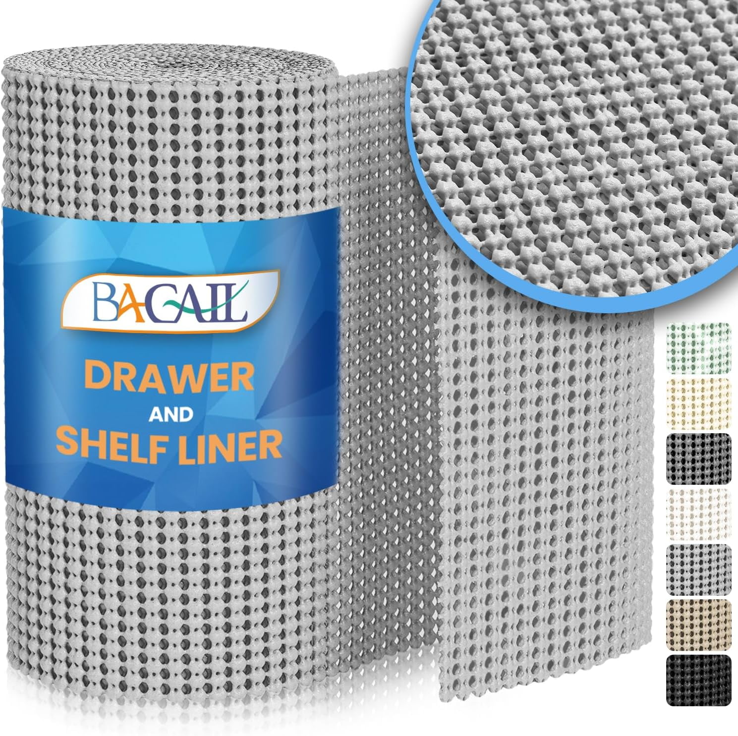 Drawer and Shelf Liners, 12" X 10' Non-Adhesive Shelf Liners for ...