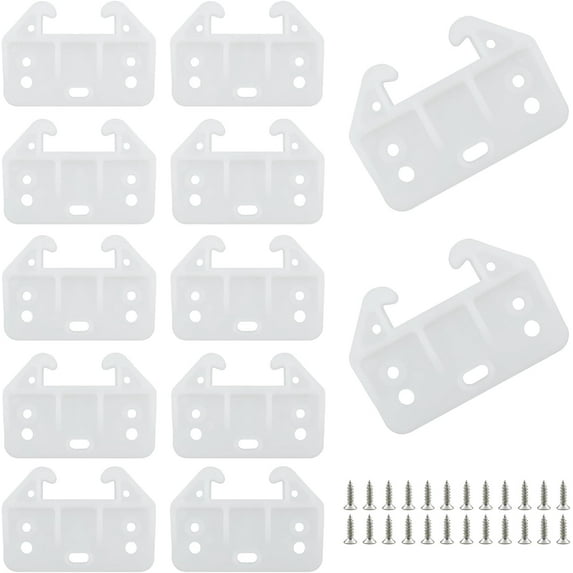 Drawer Slide Guides Bottom Mount, 12 Drawer Track Rail Guide Bottom ...