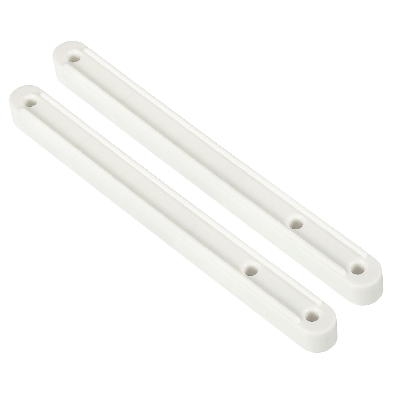 Drawer Slides, 2 Pack 180mm - Plastic Drawer Rails, Side Mounted ...