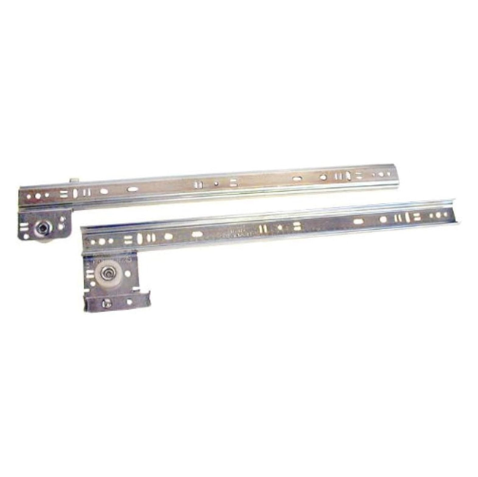 Drawer Slides 22 Inch - Zinc Plated Steel 3/4 Extension - 75lb Capacity ...