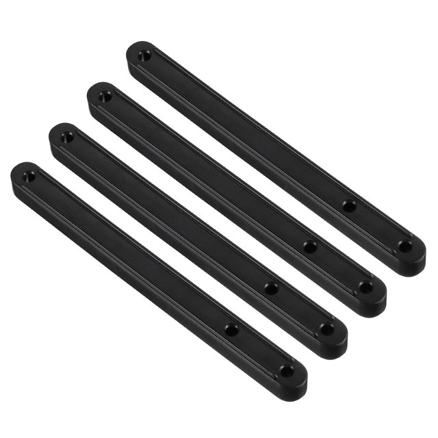 Drawer Slides, 4 Pack 180mm - Plastic Drawer Rails, Side Mounted ...
