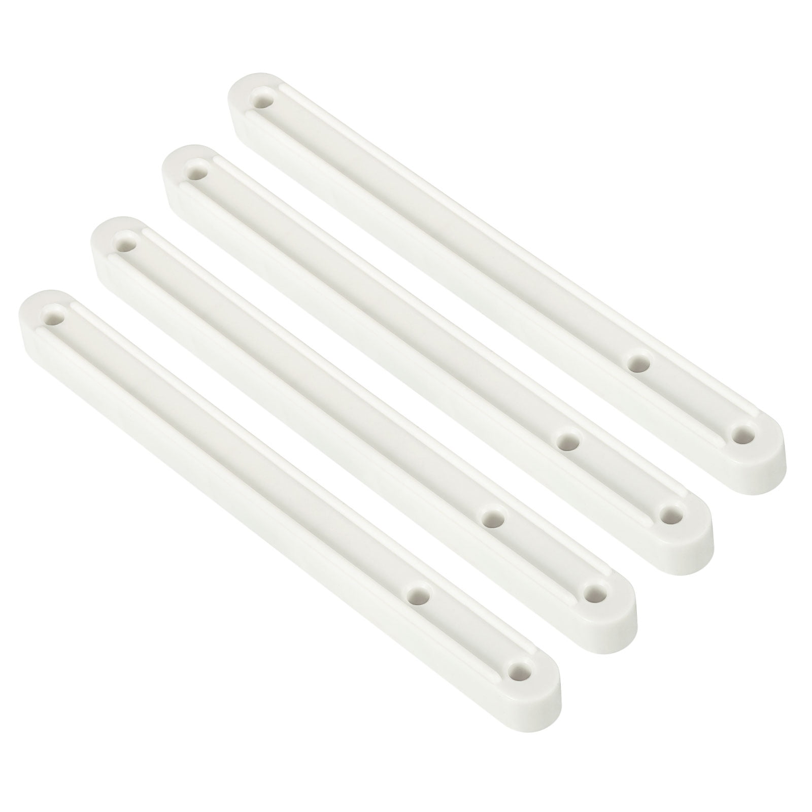 Drawer Slides, 4 Pack 180mm - Plastic Drawer Rails, Side Mounted ...
