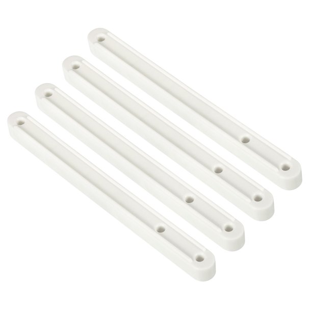 Drawer Slides, 4 Pack 180mm - Plastic Drawer Rails, Side Mounted ...