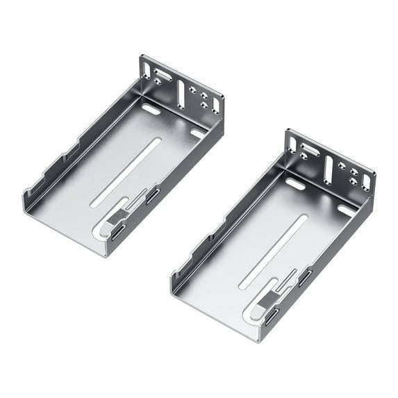 Drawer Slides Brackets 10 Pairs - 100 LBS Side Mount Rail - Cabinet ...