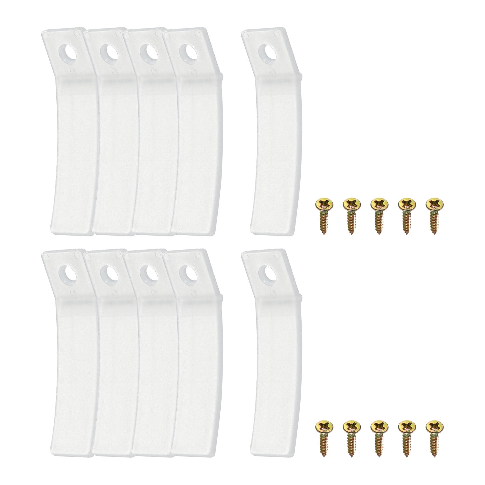 Drawer Stops, 10 Pack 2.36'' - Plastic Drawer Stopper, Dresser Drawer ...