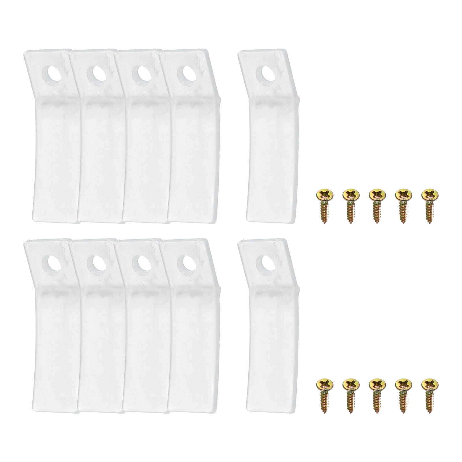Drawer Stops, 10 Pack 1.97'' - Plastic Drawer Stopper, Dresser Drawer ...