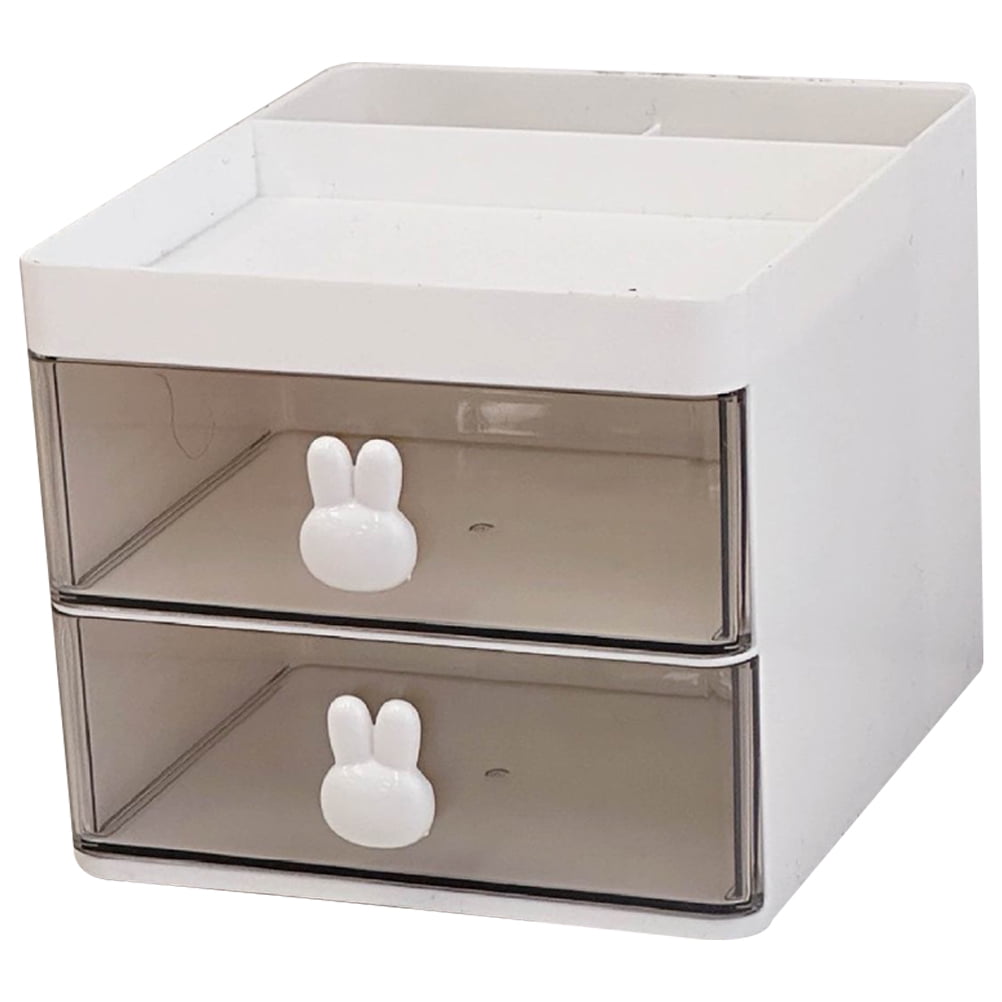 Drawer Storage Cabinet Makeup Organizer Hamster Water Bowl Desktop ...