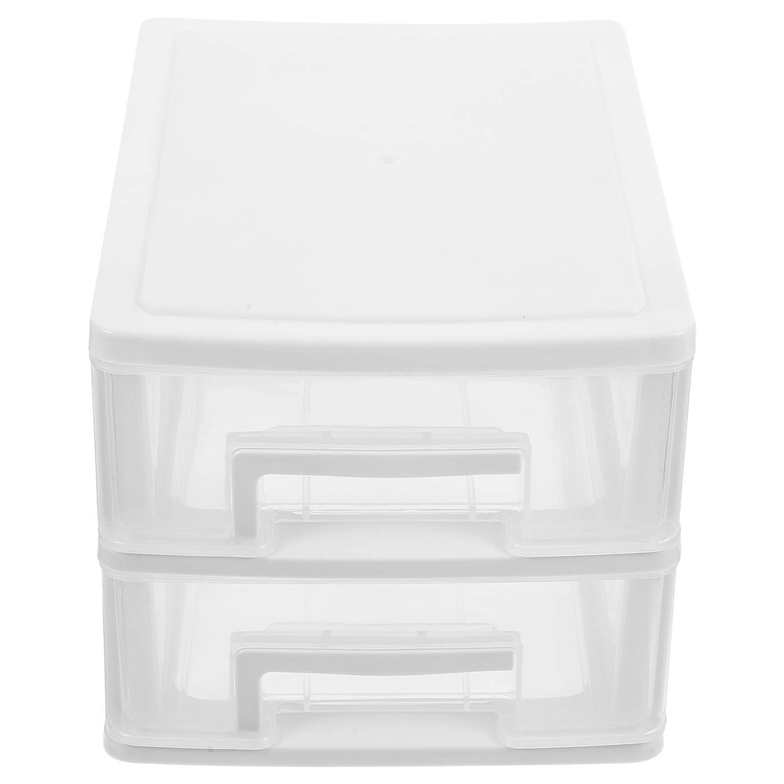 FESTFENDS Drawer Type Storage Box White Modern Desk Organizer 1Set 8 ...