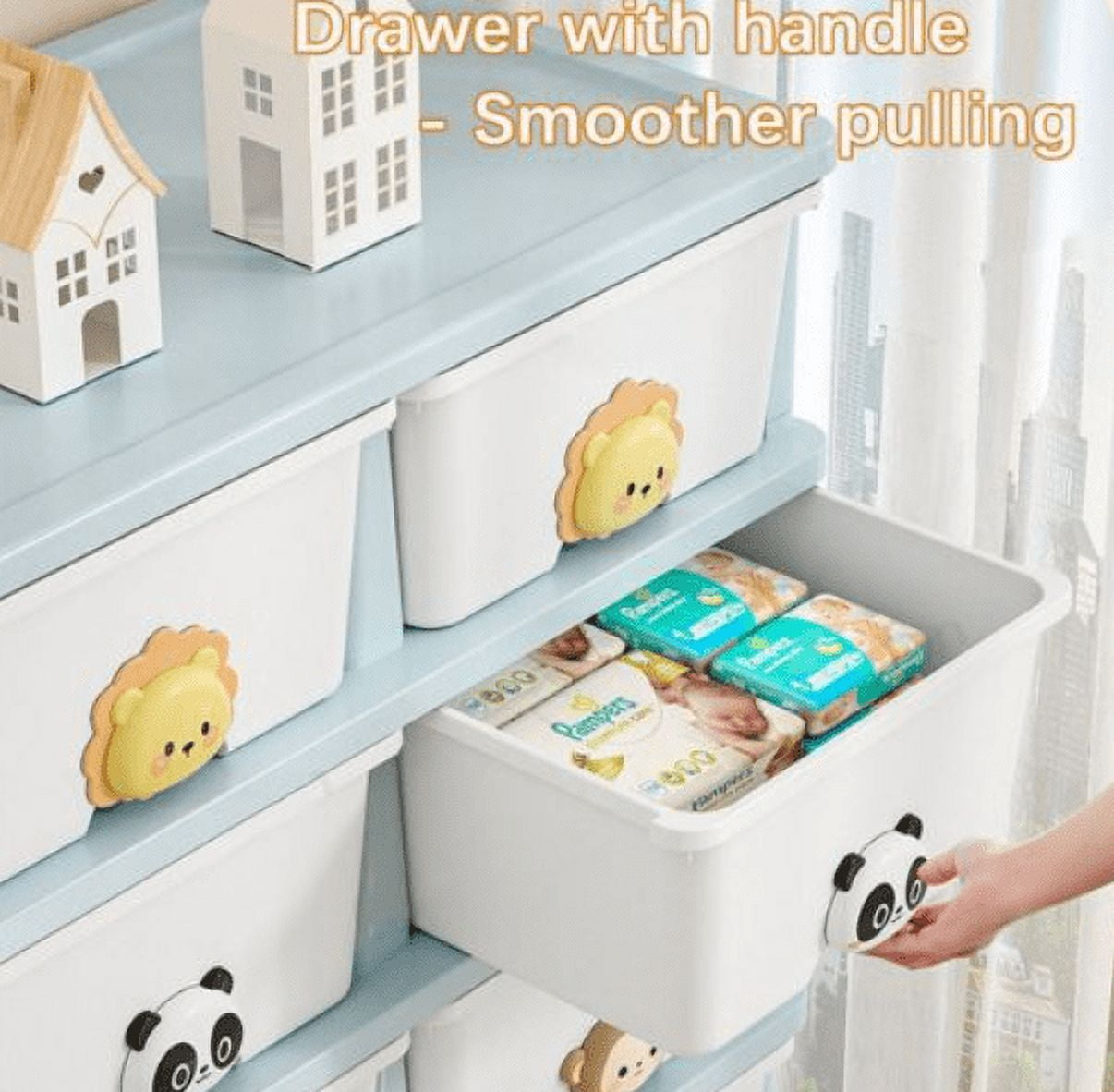 Drawer Storage Rack - 4 drawers - 4 layer, Flexible Mobility With ...