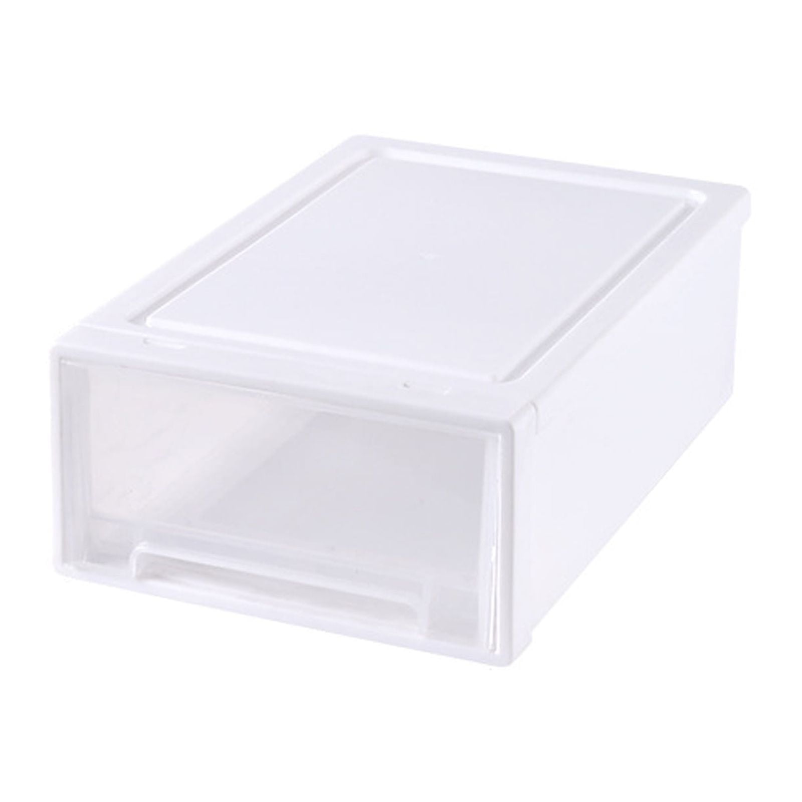 Drawer Type Plastic Clothes Storage Box Transparent Organizer for ...