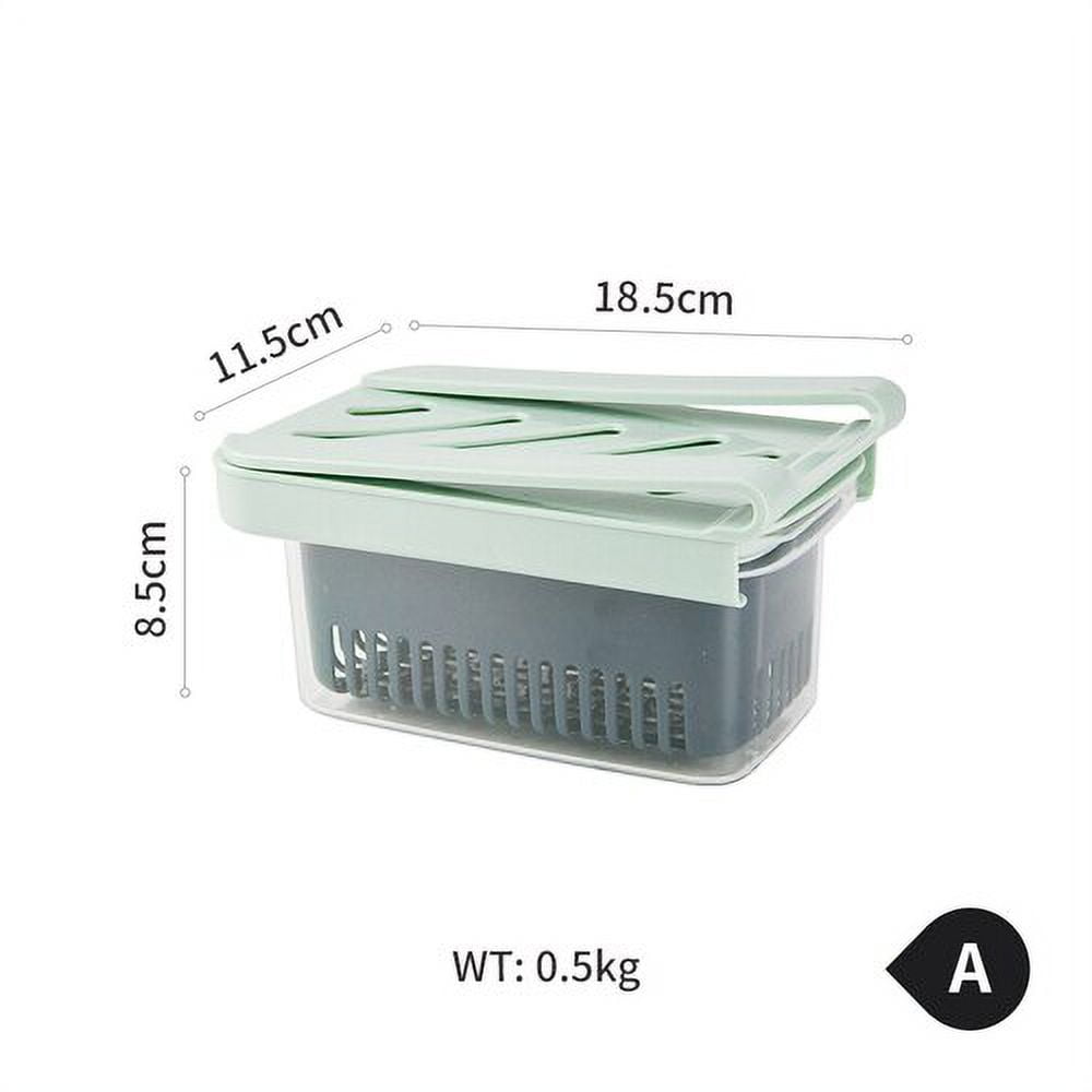 Drawer-type hanging food-grade plastic airtight storage box for ...