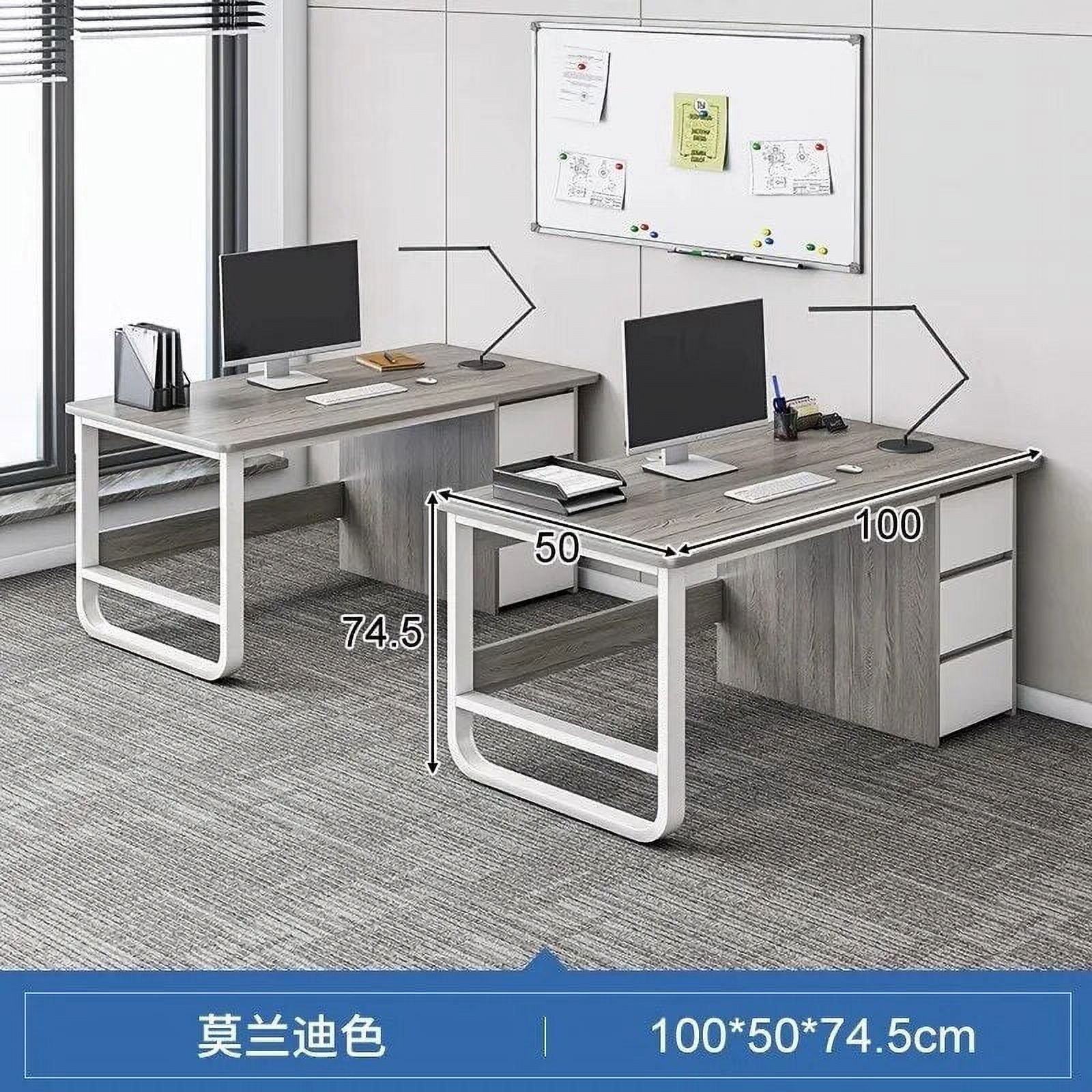 Drawers Conference Office Desk Mobile Study Workbench Reception Office ...