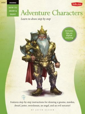 Pre-Owned Drawing: Adventure Characters (How to Draw & Paint ...