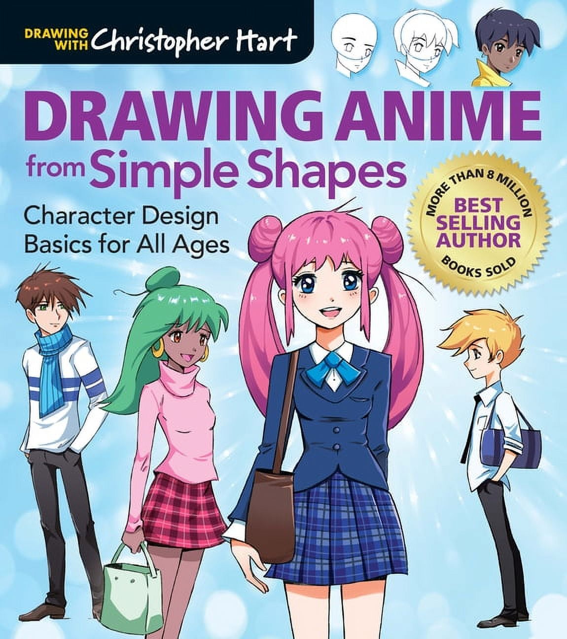 Drawing Anime from Simple Shapes: Character Design Basics for All Ages ...