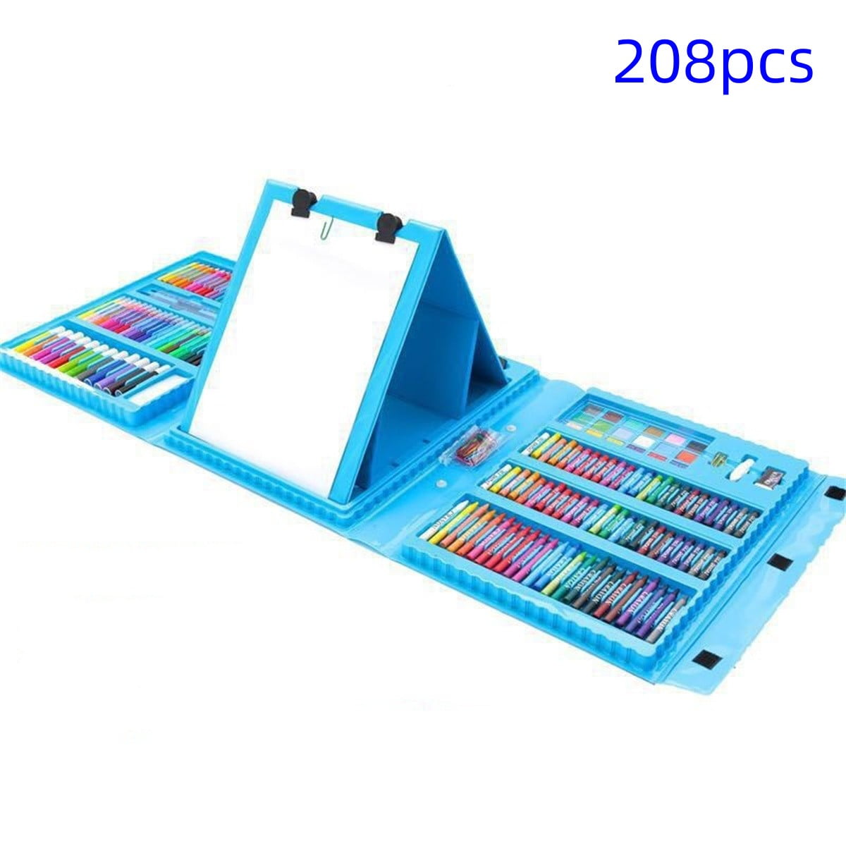 Drawing Art Kit Set with Oil Pastels, Crayons, Colored Pencils, Paint ...