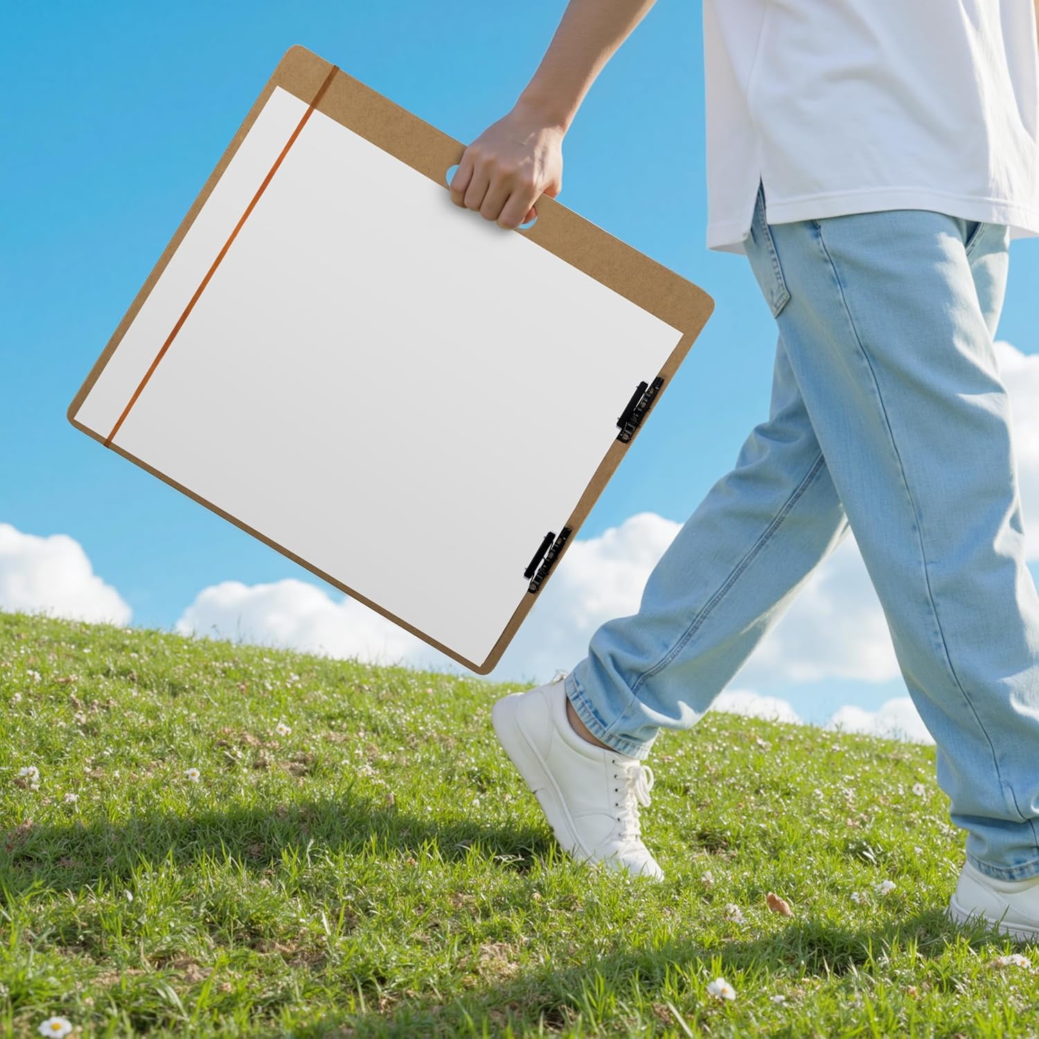 Drawing Board - 23" x 26" Sketch Board with Handle for Drafting Art ...