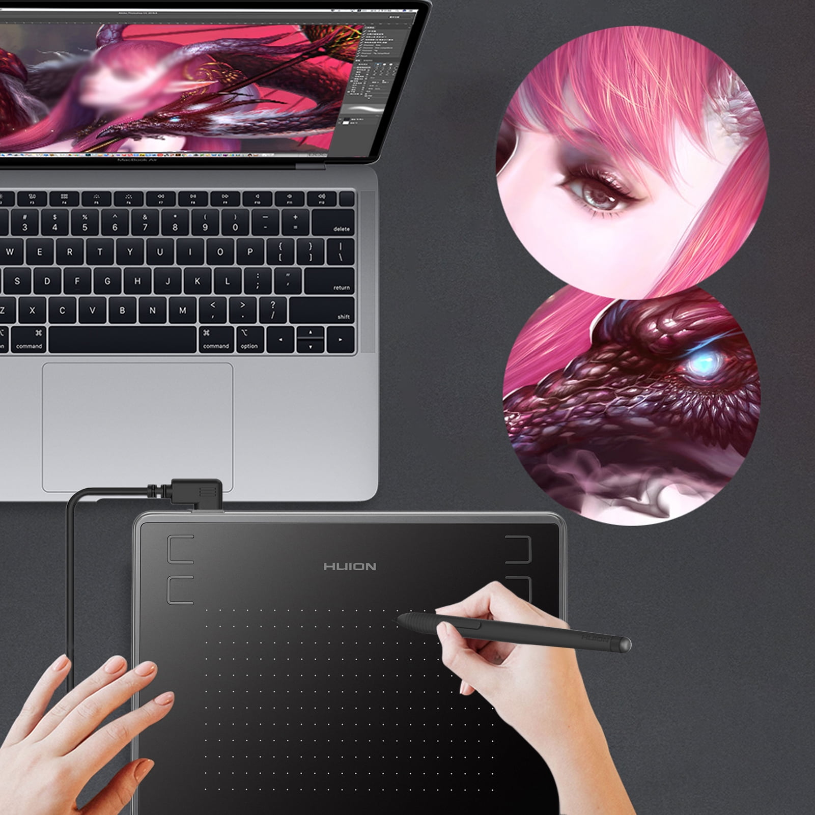 Drawing Board,Kit Set 4096 Pressure H430p 4.8*3 Inches T-ablet Kit ...