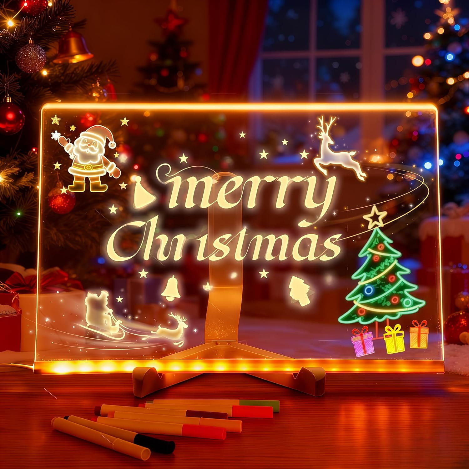 Drawing Board for , Note Board with Colors, Writing Board with Stand ...