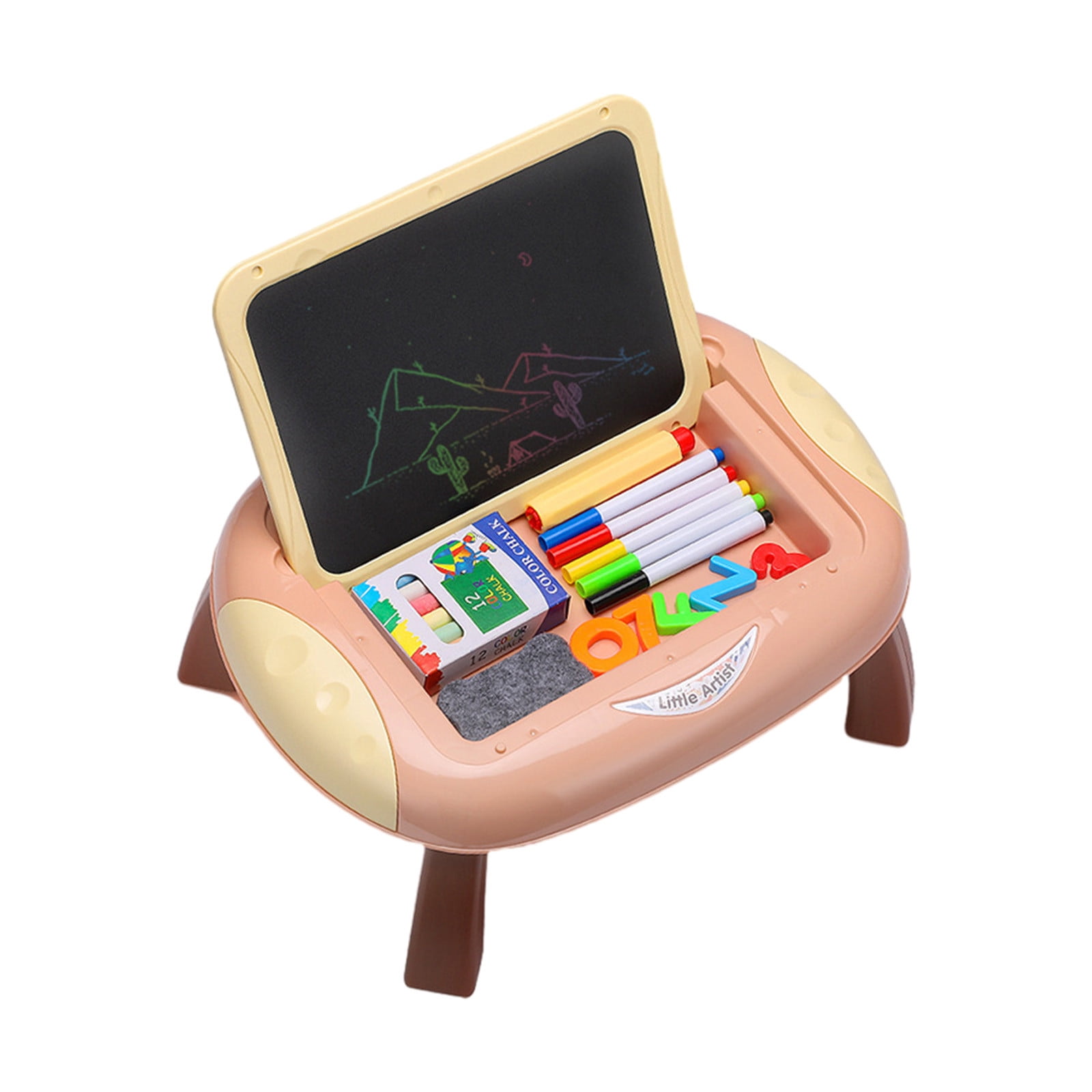 Drawing Board for Toddlers 1-3, DIY Graffiti Magnetic Exercise Drawing ...