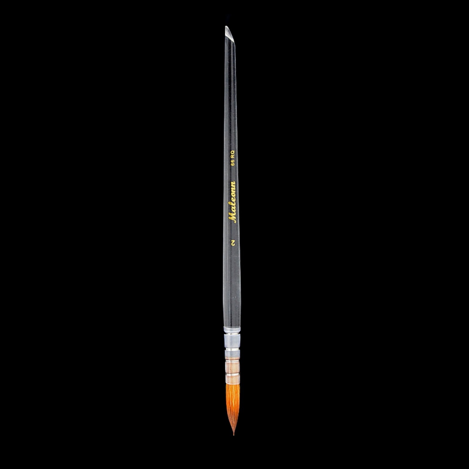 Actylic Painting Brush Transparent Anti-slip Grip 5 Types Drawing Brush ...