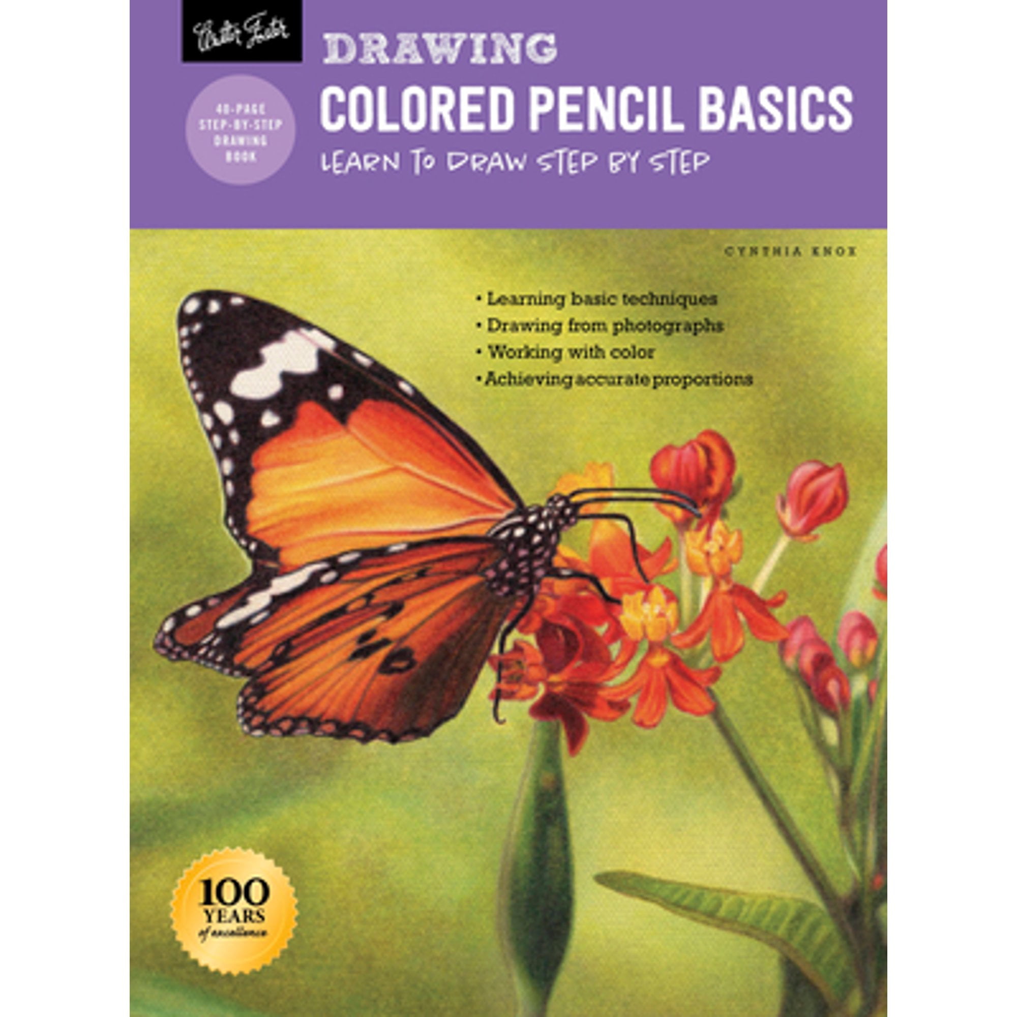 Pre-Owned Drawing: Colored Pencil Basics: Learn to Draw Step by Step ...